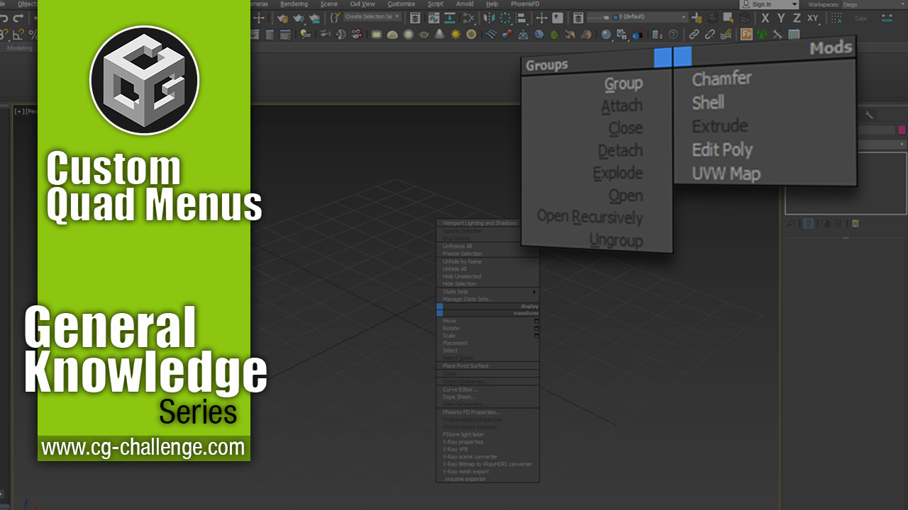 GKS 02: Custom Quad Menus - CG-CHALLENGE
