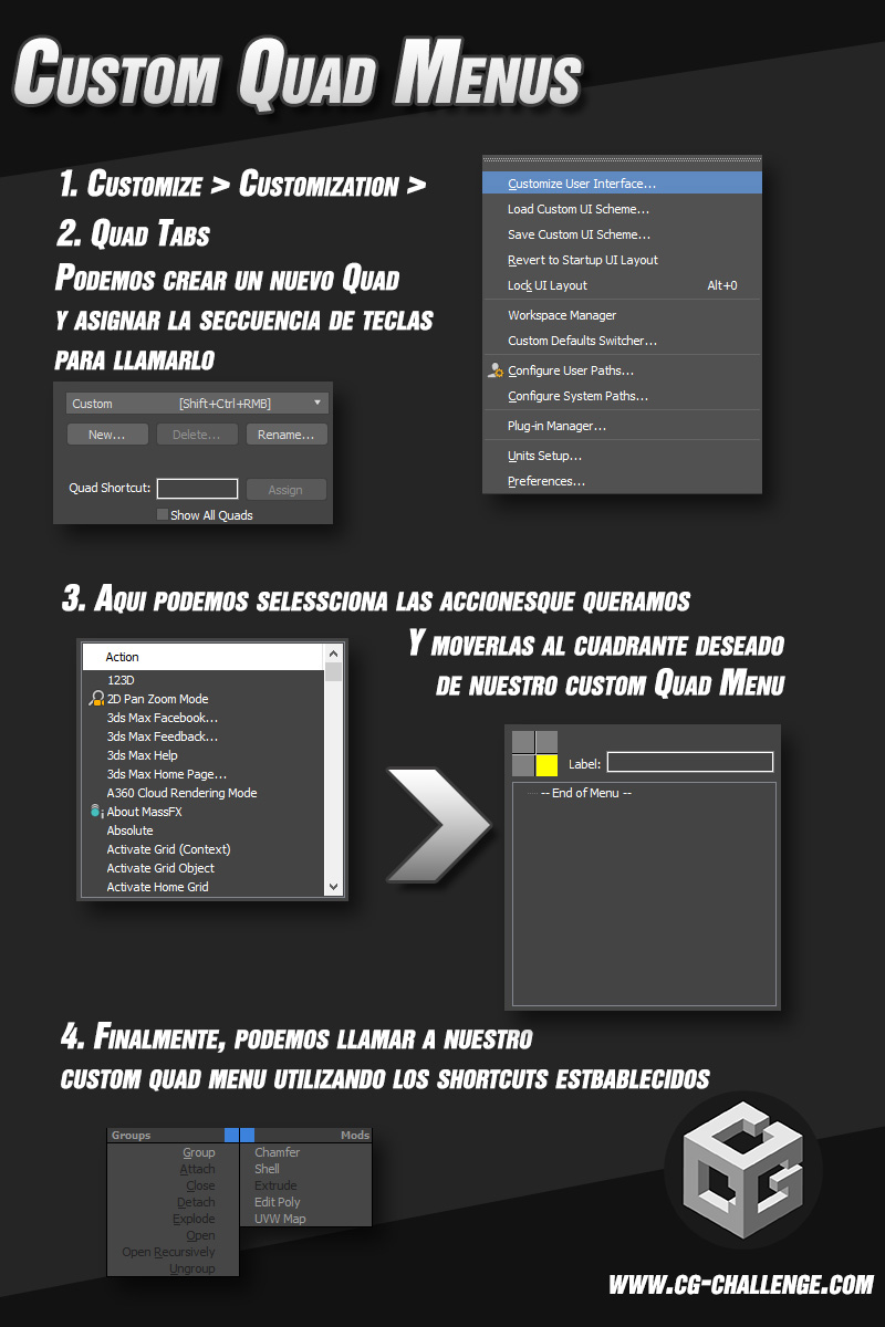 GKS 02: Custom Quad Menus - CG-CHALLENGE